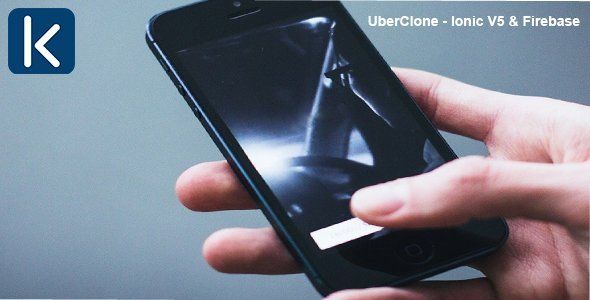 UberClone - Ionic V5 & Firebase - code.market