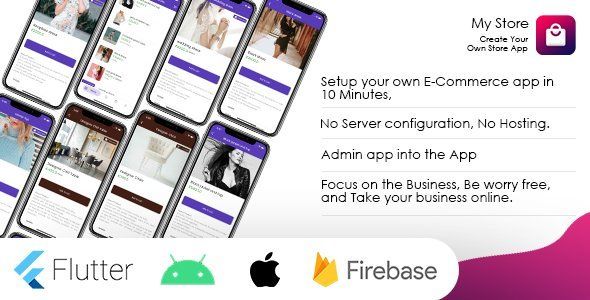 My Store - Flutter Firebase E-Commerce App, Grocery, Medicine, Fashion - code.market