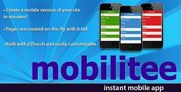 Mobilitee -- Mobile App Creator - code.market