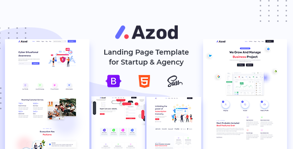 Azod – Technology IT Solutions HTML Template - code.market