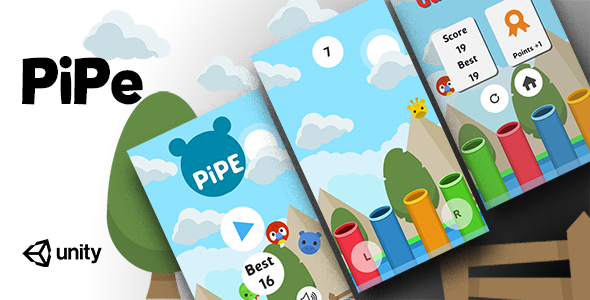 PiPe - Complete Unity Game - code.market