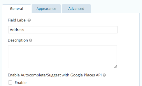 Gravity Forms Address Autocomplete - code.market