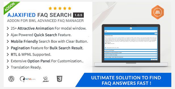 BWL Advanced FAQ Manager - code.market