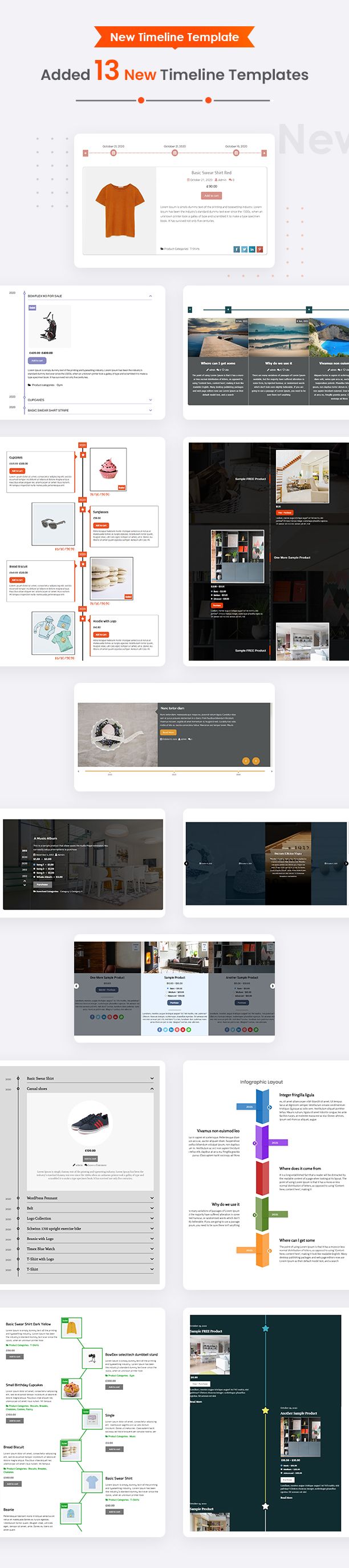 WP Timeline Designer Pro - WordPress Timeline Plugin - code.market