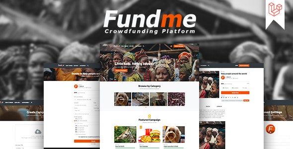Fundme - Crowdfunding Platform - code.market