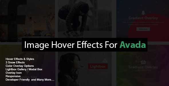Image Hover Effects for Avada Builder - code.market