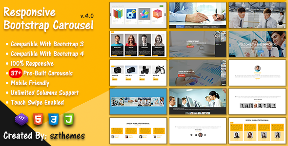 Responsive Bootstrap Carousel - code.market