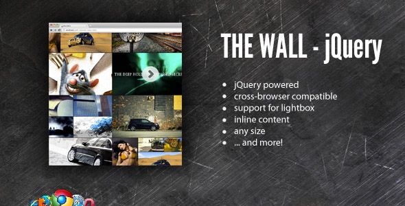 The Wall - Media Gallery - jQuery Powered - code.market
