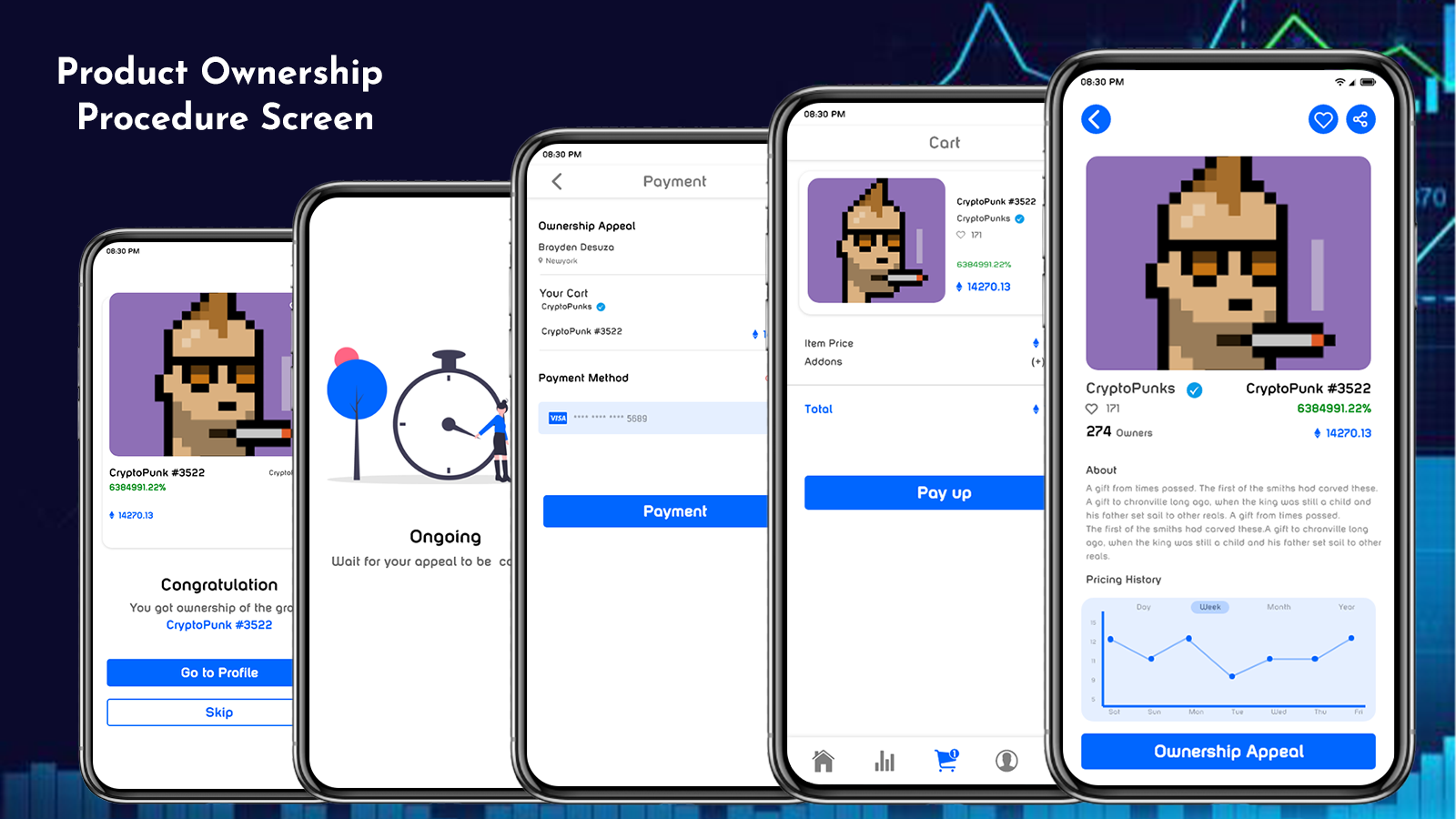 xNFT - NFT Marketplace Flutter App UI Kit - code.market