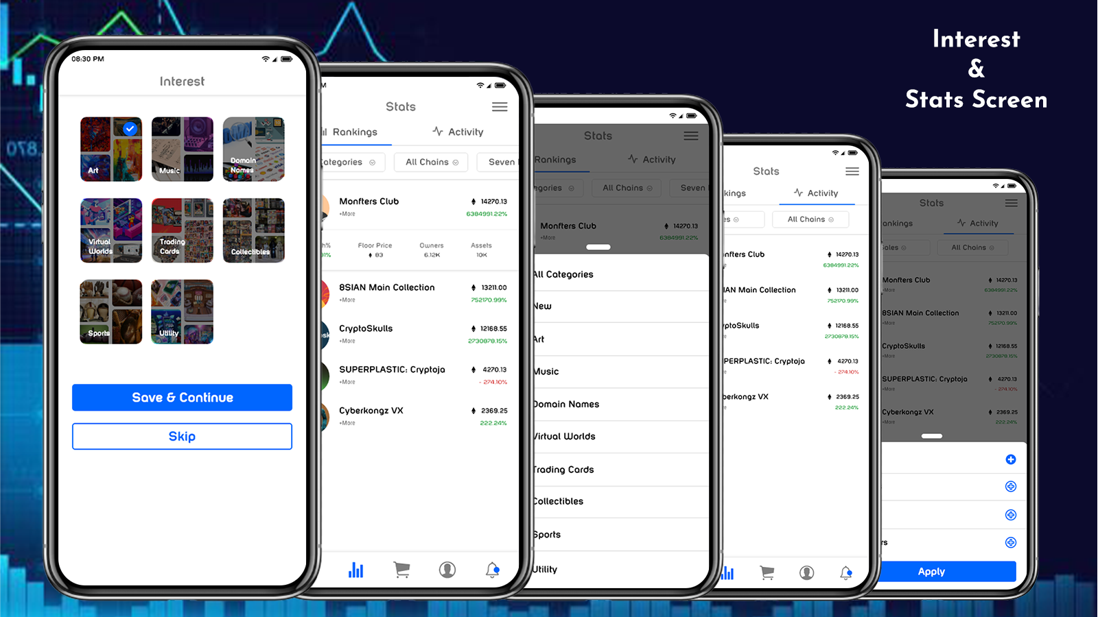 xNFT - NFT Marketplace Flutter App UI Kit - code.market