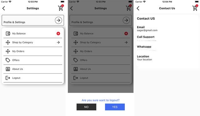 GroMart | Grocery & Vegetables Flutter App Template | - code.market