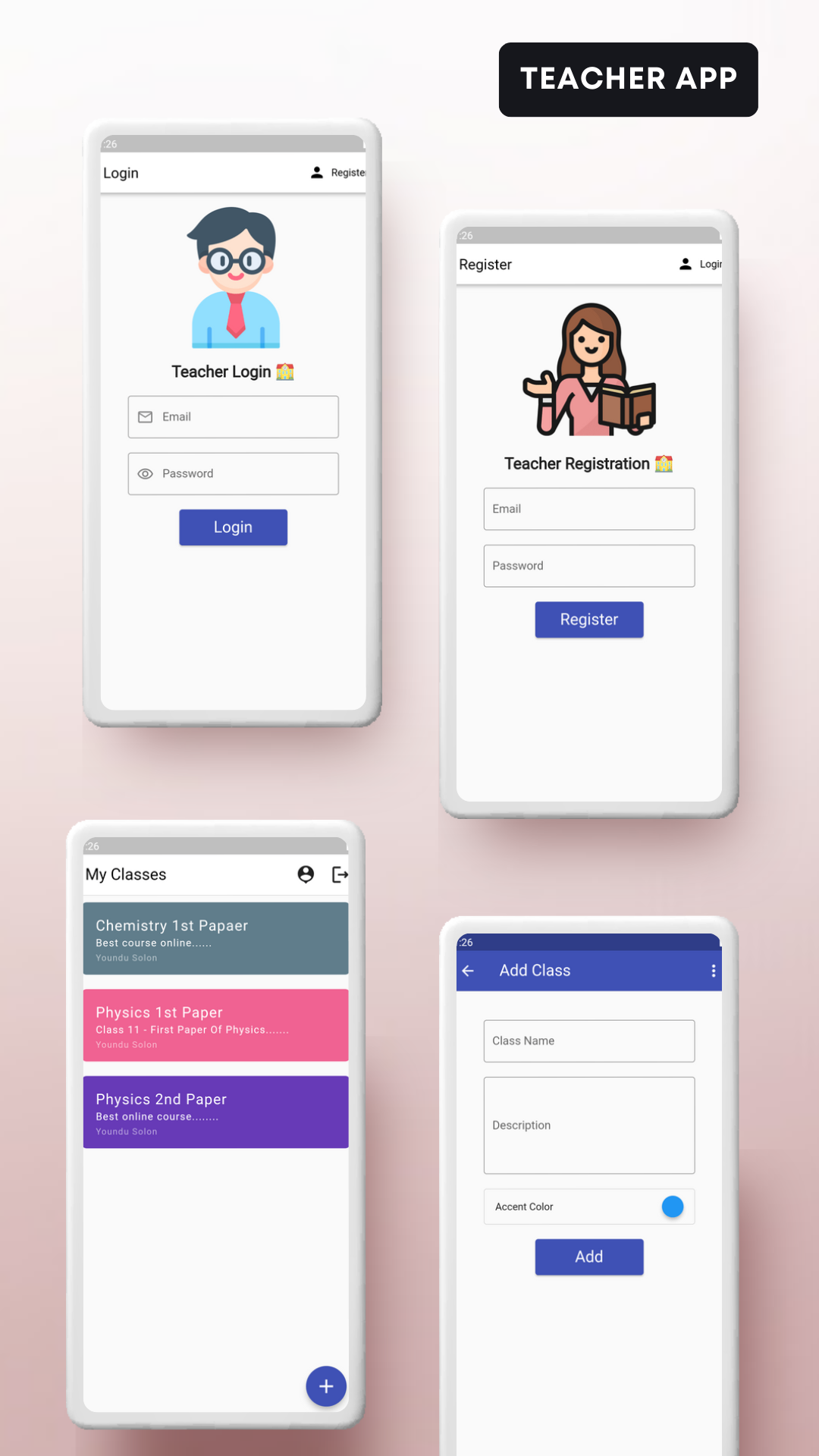 Edume v1.1 - Classroom Management Mobile System | - code.market