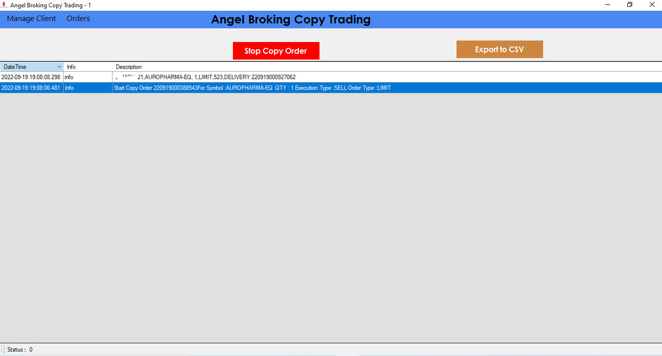 Angel Copy Trading Software - code.market