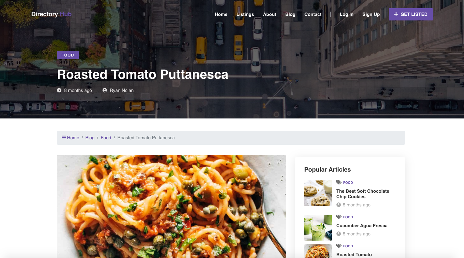 City Path Directory Hub CMS Add-on Theme - code.market