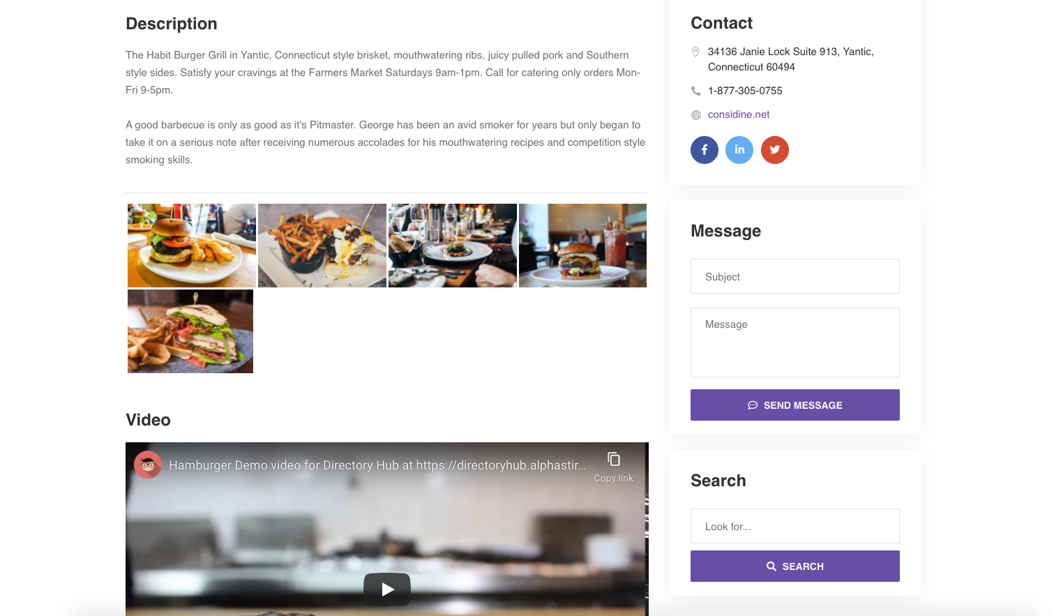 City Path Directory Hub CMS Add-on Theme - code.market