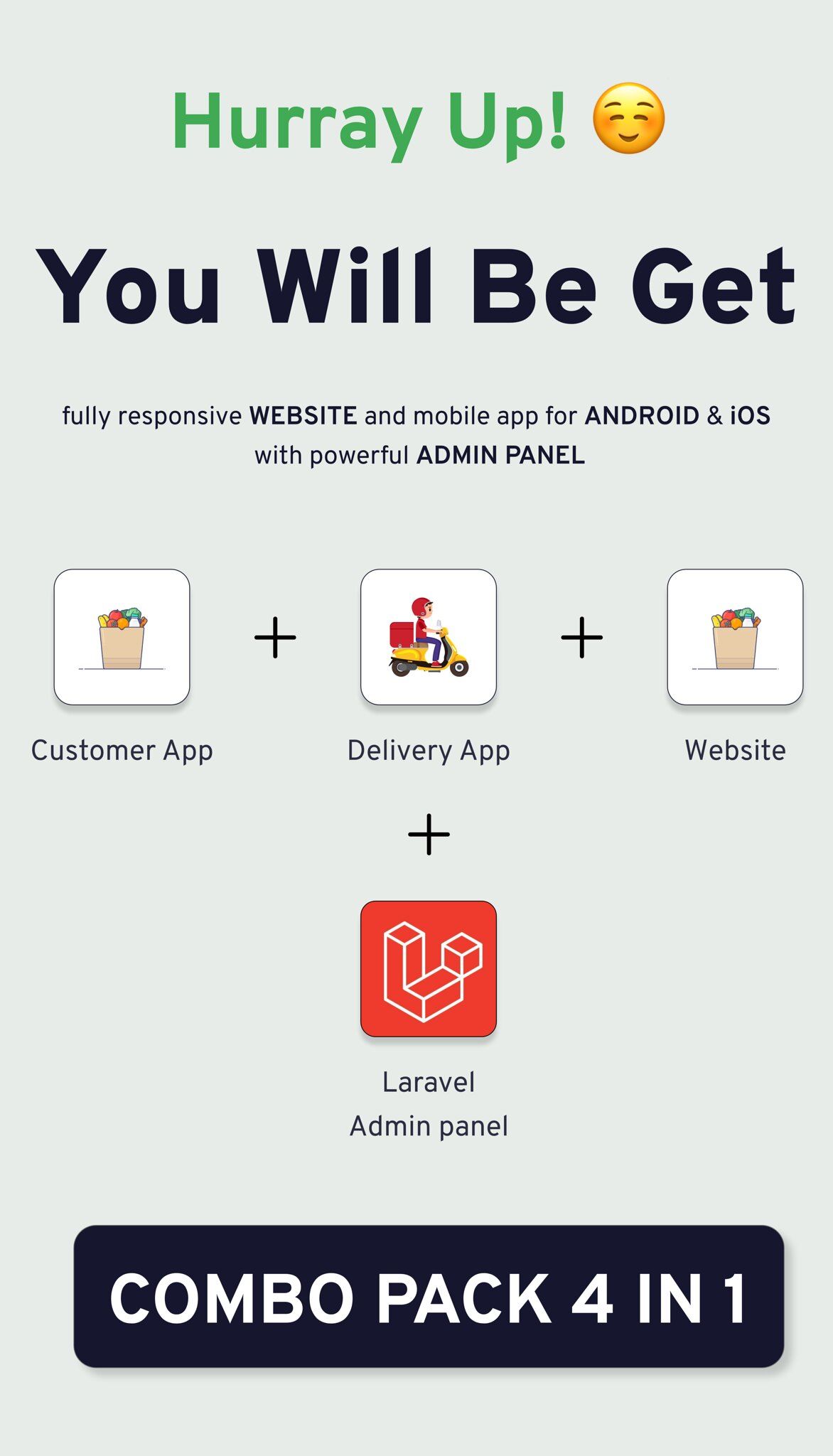 eGrocery - (Grocery, Pharmacy, eCommerce, Store) App - code.market