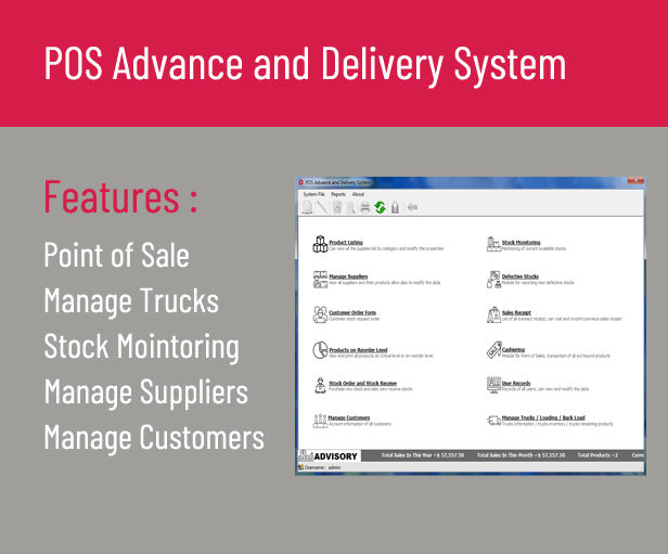 POS Advance and Delivery System - code.market