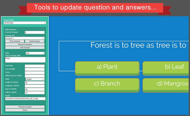 Quiz Game 2 - HTML5 Game - code.market