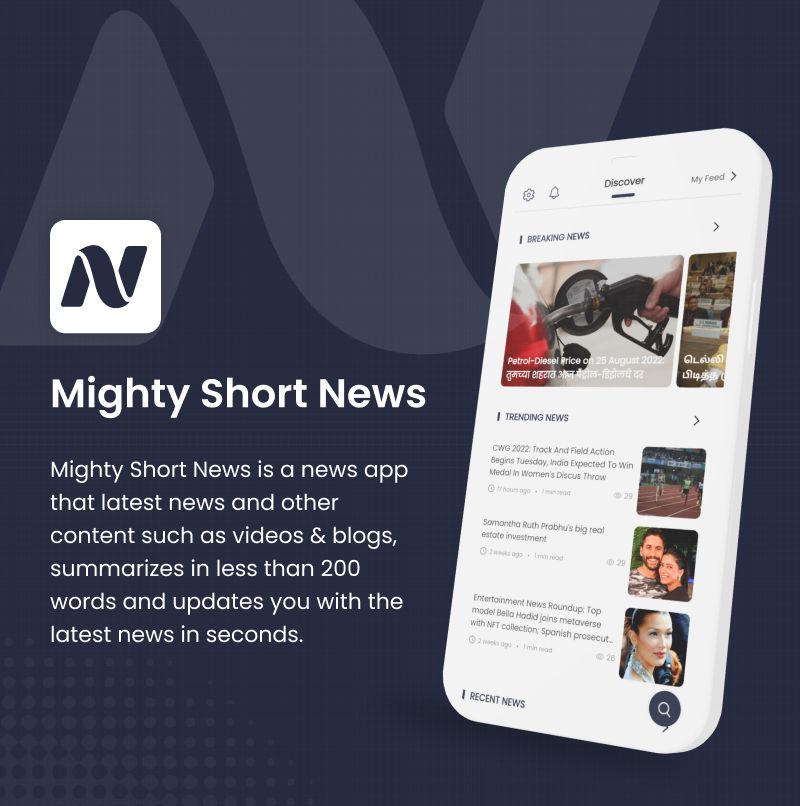 MightyShort News - Flutter News app with firebase - code.market