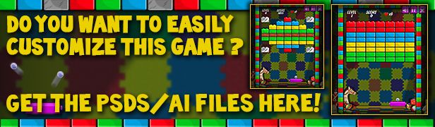 Brick Out Html5 Arcade Game Codemarket 