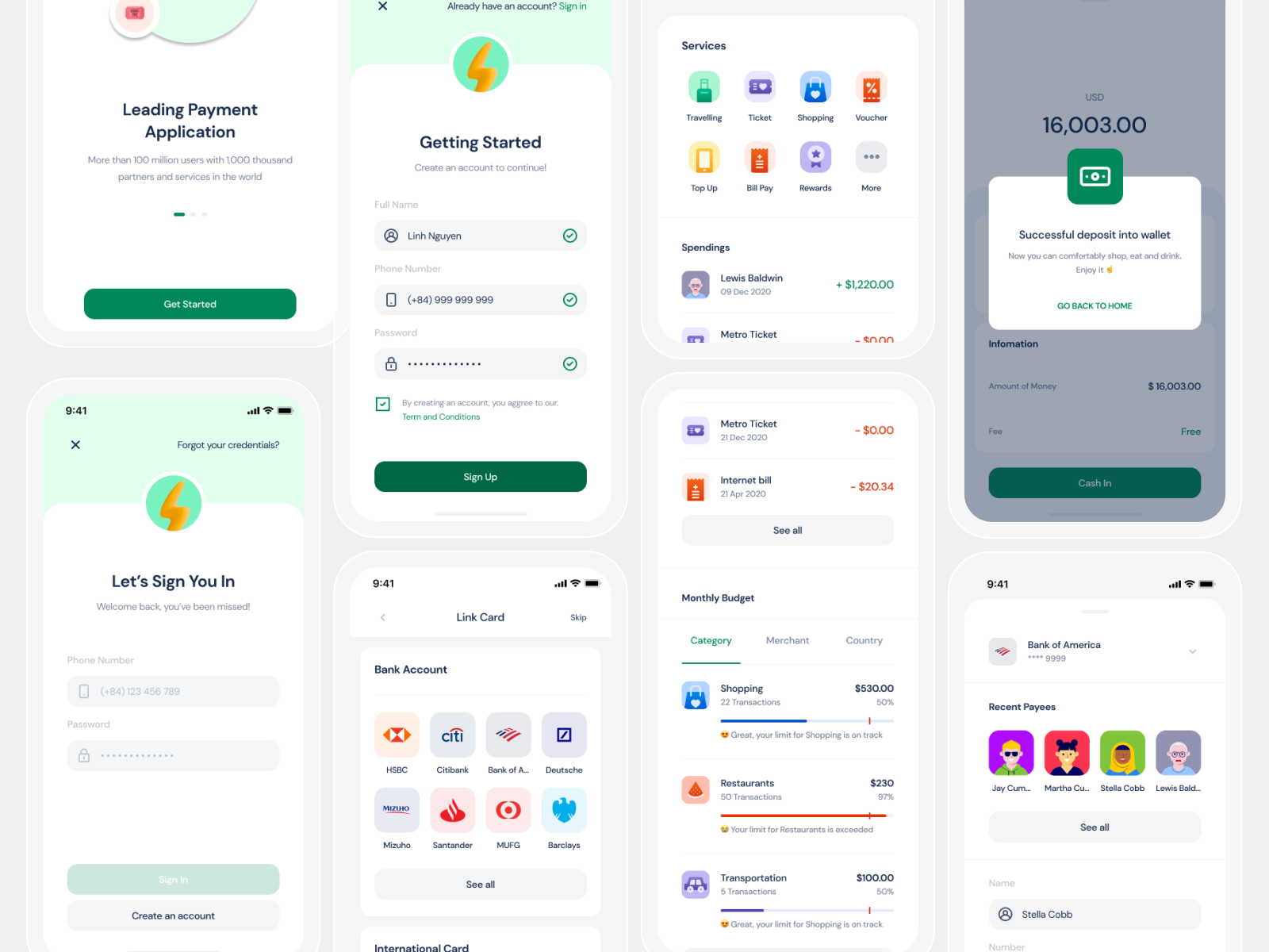 Mazi Pay| Flutter Digital Wallet Payment App - code.market