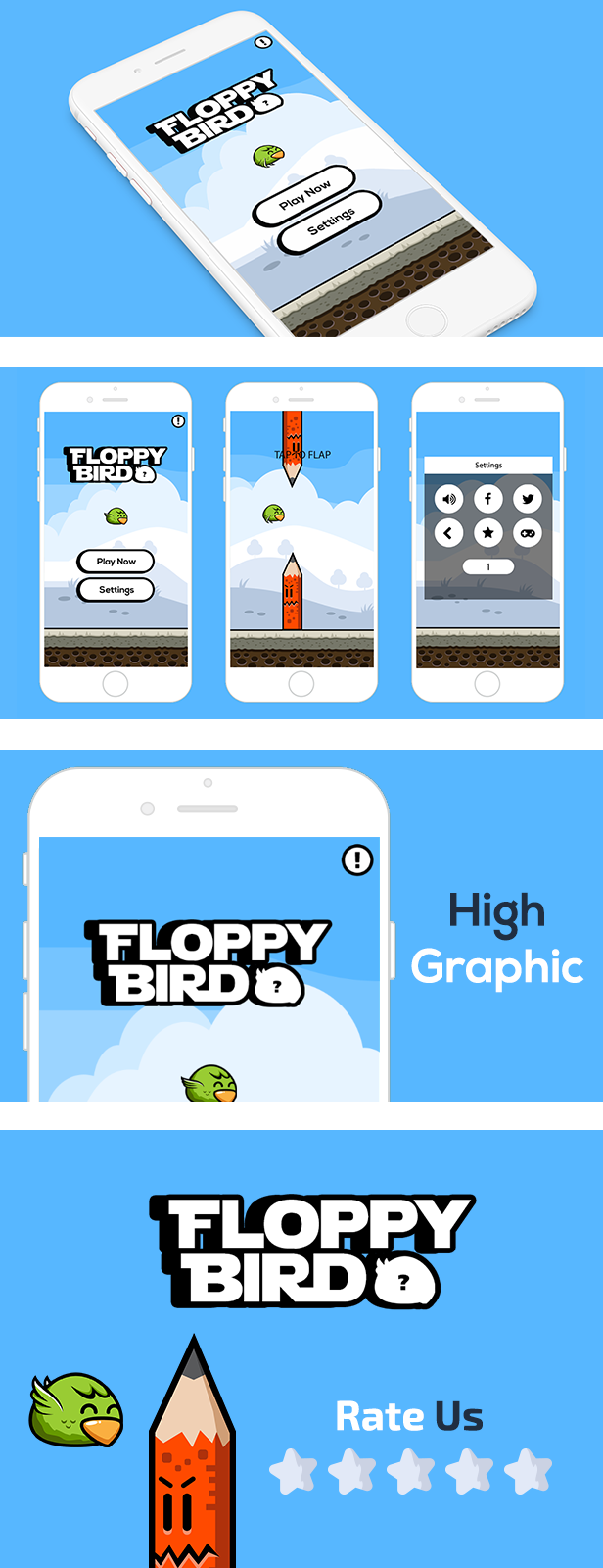 FLOPPY BIRD WITH ADMOB - ANDROID STUDIO & ECLIPSE FILE - code.market FLOPPY BIRD WITH ADMOB - ANDROID STUDIO & ECLIPSE FILE - code.market