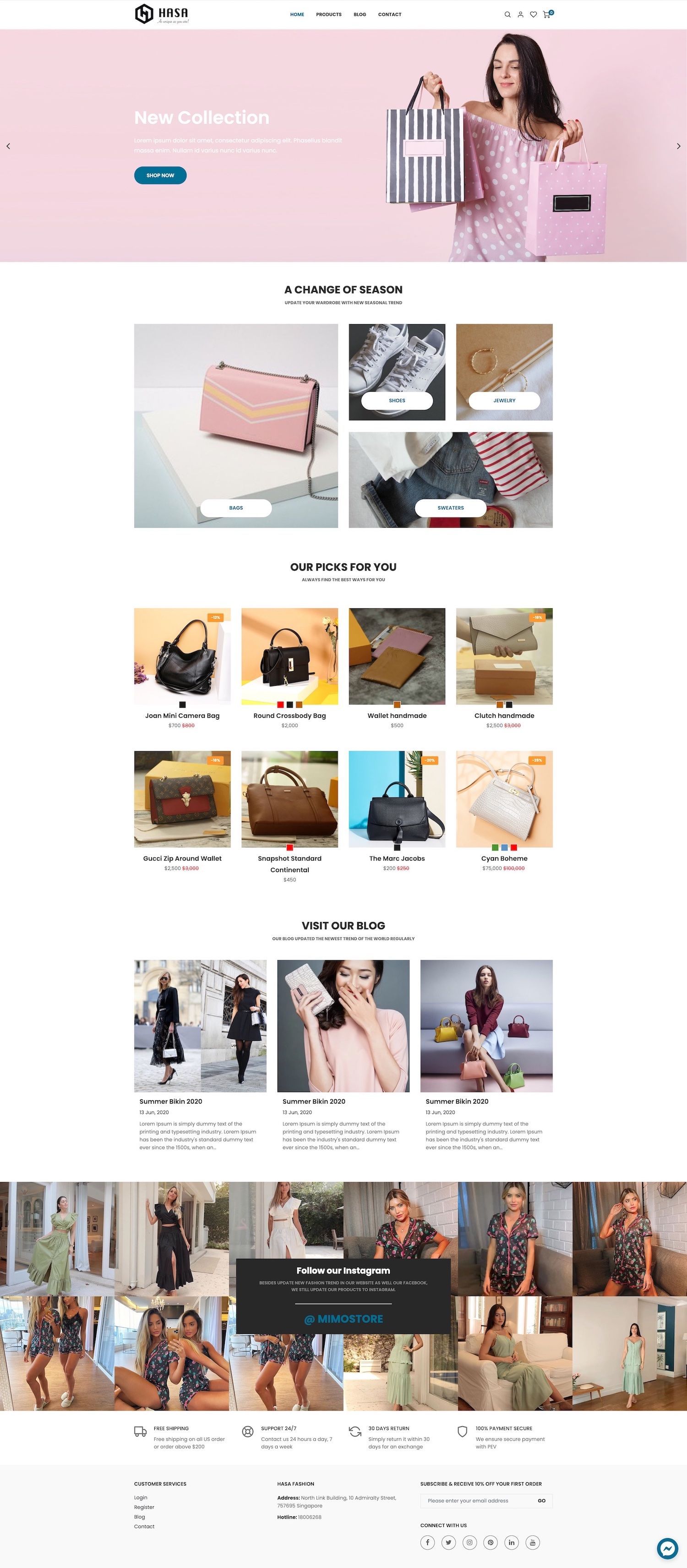 HASA - Laravel Multipurpose Multi-language Fashion Shop - code.market