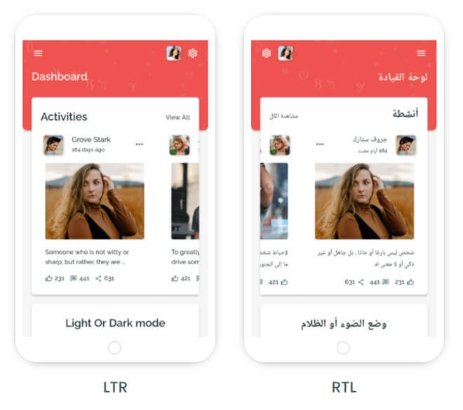 Spectra - Social Media Flutter App (Android, IOS, PWA - code.market