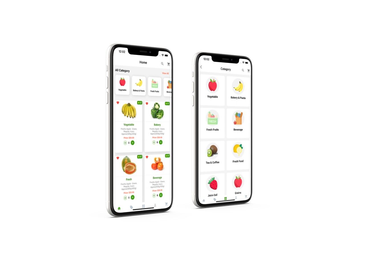 grocery delivery full app template / flutter grocery delivery app ...