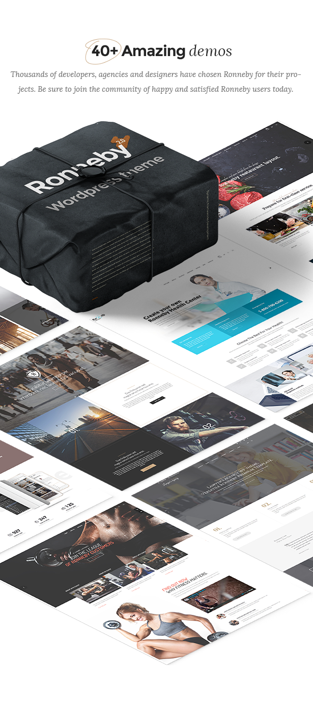 Ronneby - High-Performance WordPress Theme Wordpress Creative - code.market