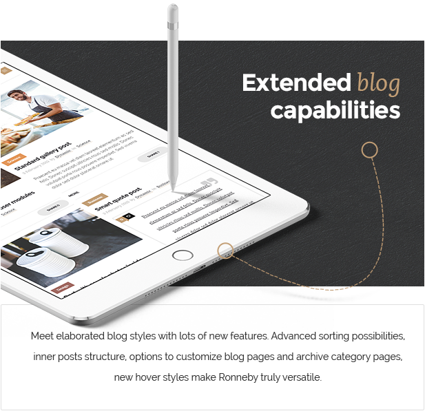 Ronneby - High-Performance WordPress Theme Wordpress Creative - code.market