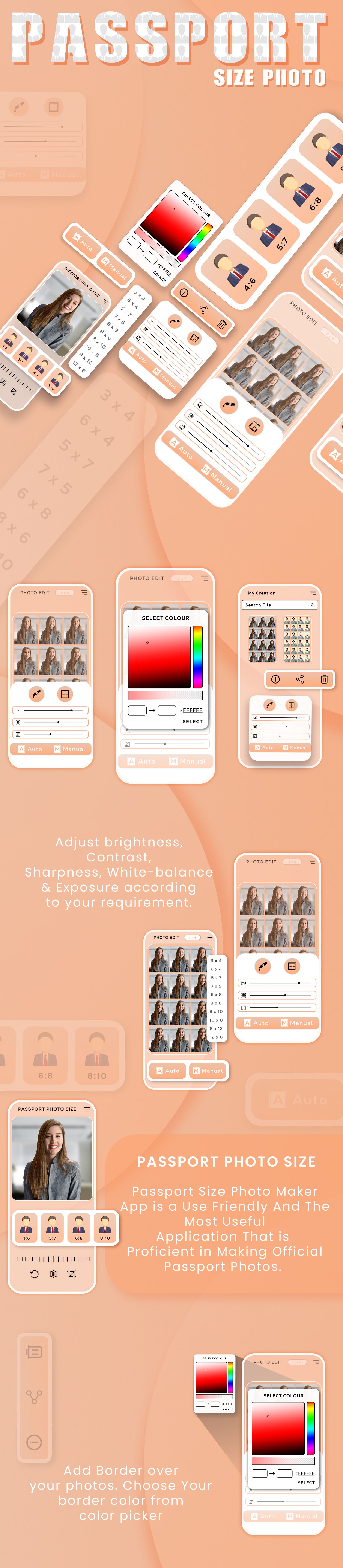 Passport Size Photo Maker - VISA or Passport Photo - code.market