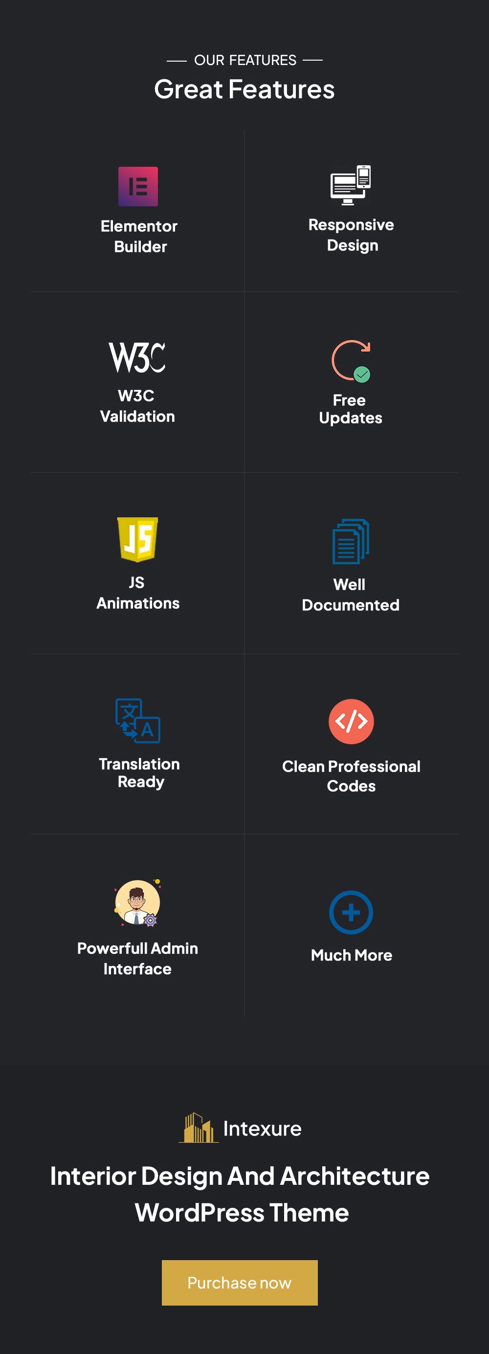 Intexure - Interior Design And Architecture WordPress Theme - code.market