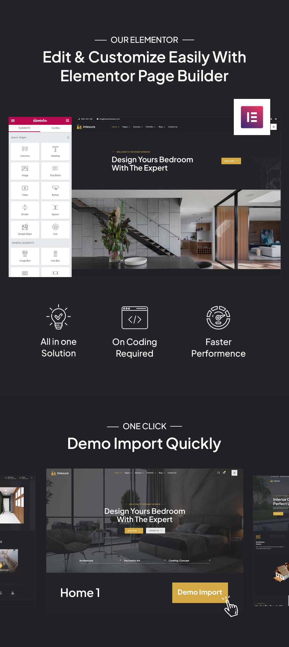 Intexure - Interior Design And Architecture WordPress Theme - code.market
