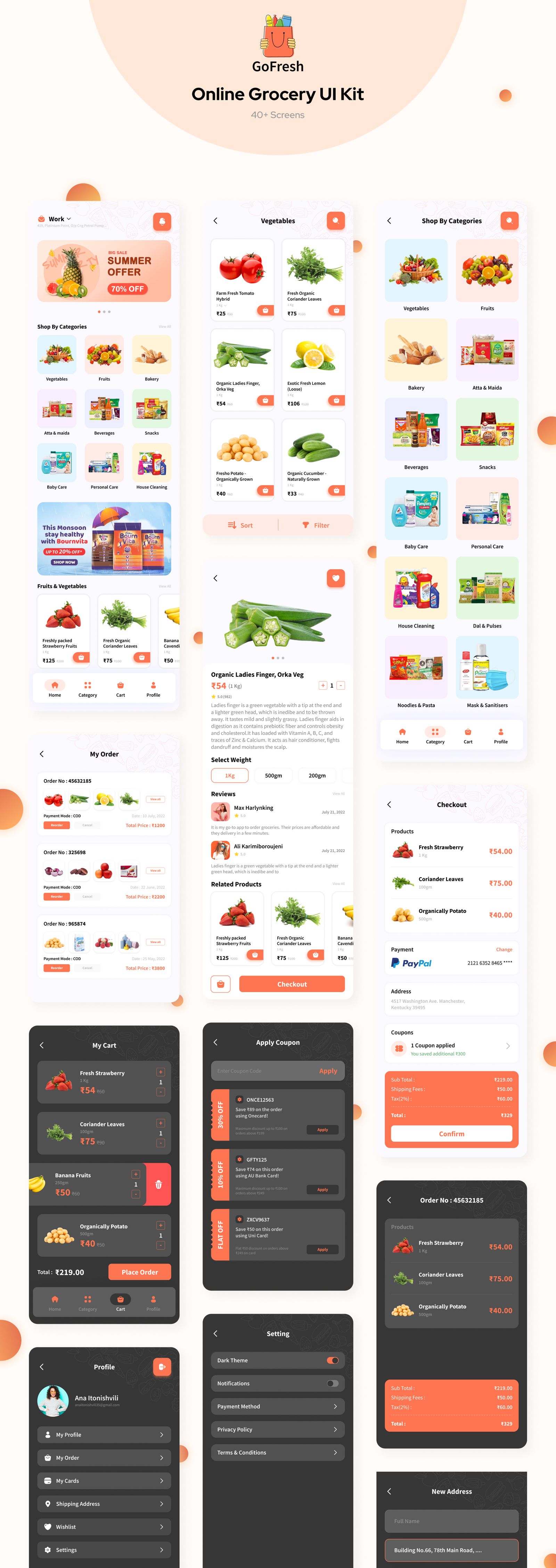MegaKit - All in One Flutter UI Kit For Andoird and iOS - code.market