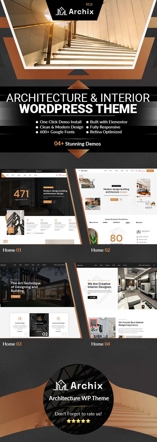 Archix - Architecture & Interior Wordpress Creative - code.market