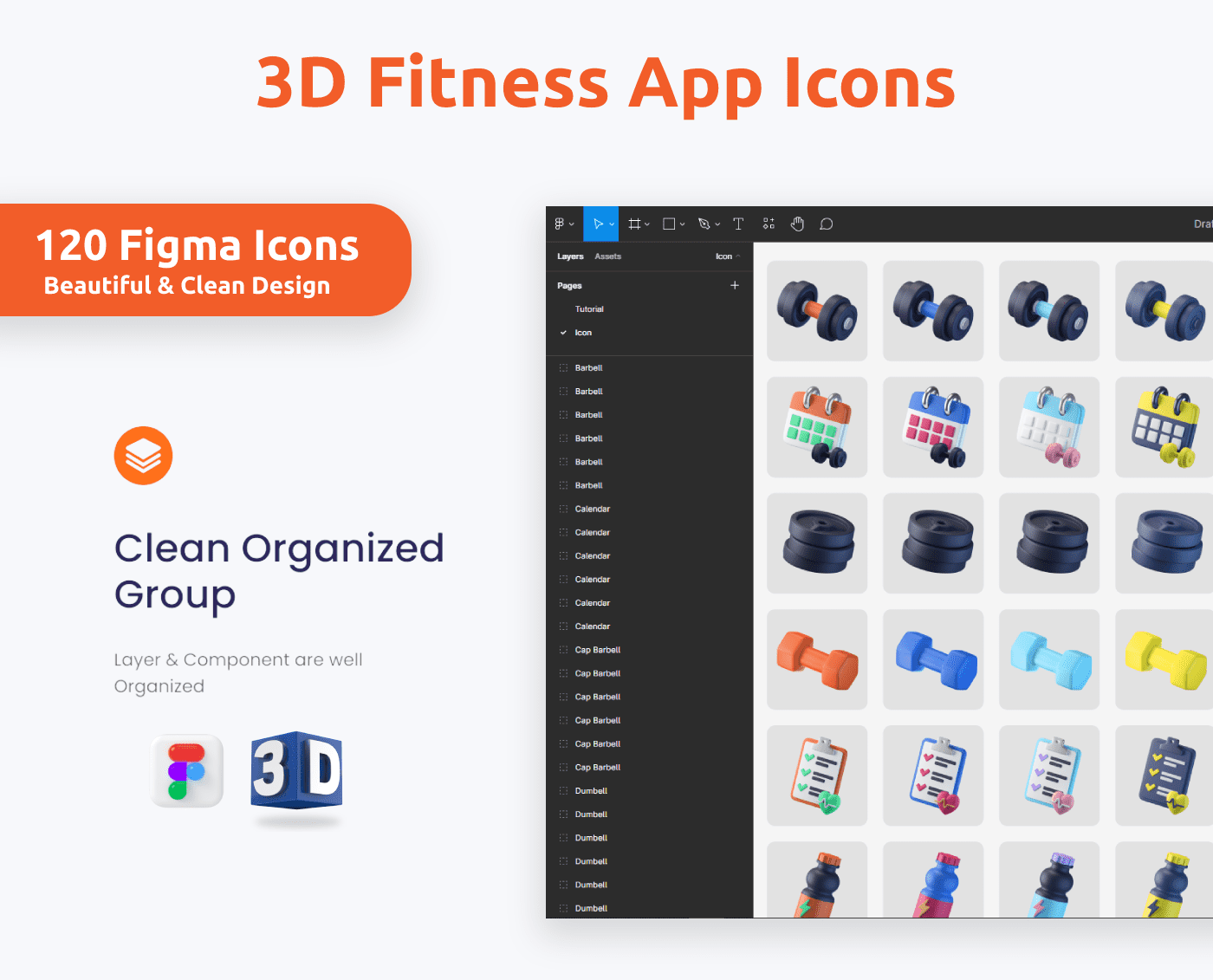 Grace App ANDROID + IOS + FIGMA + 3D Icons | UI Kit | - code.market