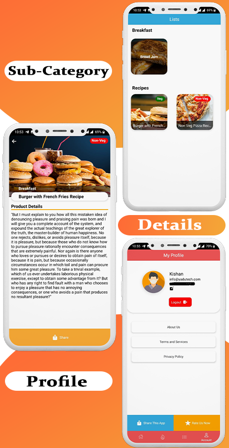 Pakwan Recipe Android & iOS App with Admin Panel - V1.0 - code.market