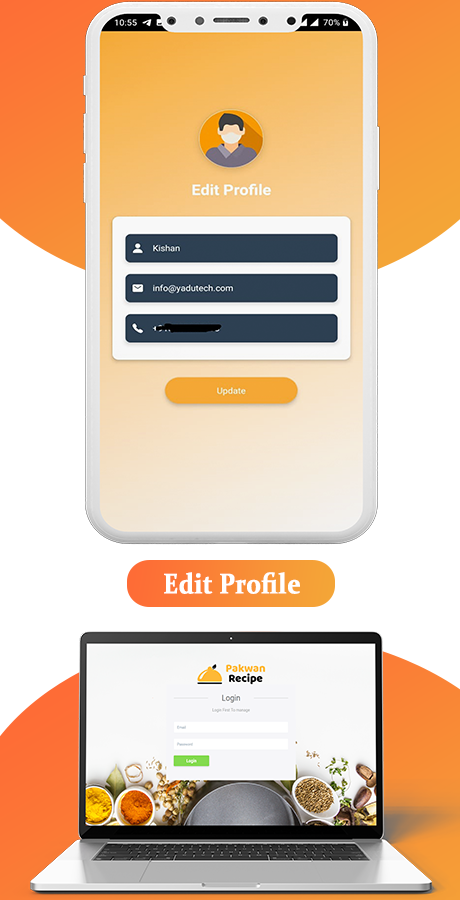 Pakwan Recipe Android & iOS App with Admin Panel - V1.0 - code.market