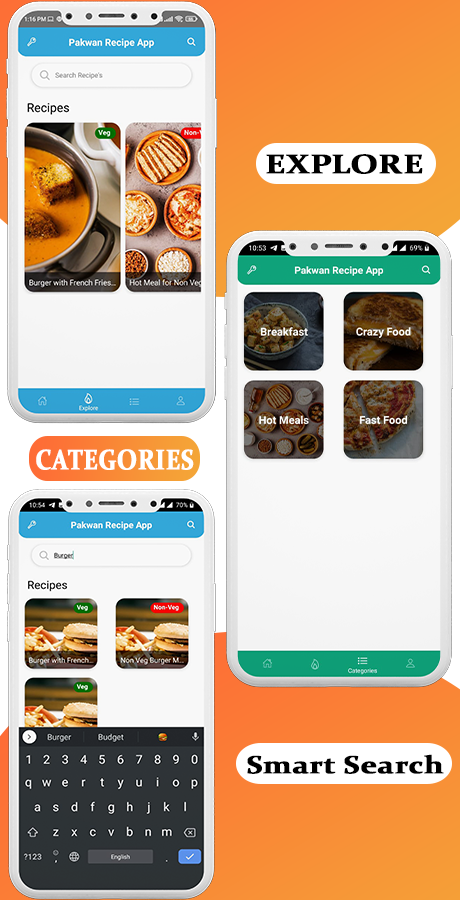 Pakwan Recipe Android & iOS App with Admin Panel - V1.0 - code.market