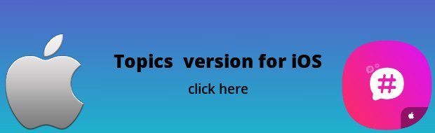 Topics | Android Universal Social Discussion App Template - code.market