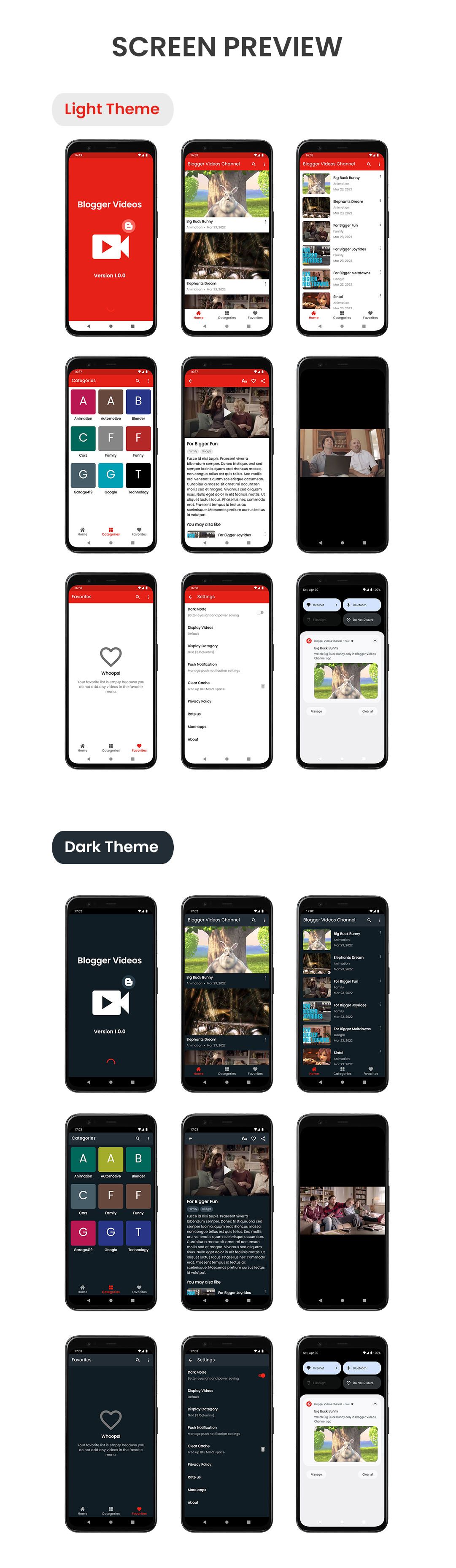 Blogger Videos Channel - Blogger API v3 - code.market
