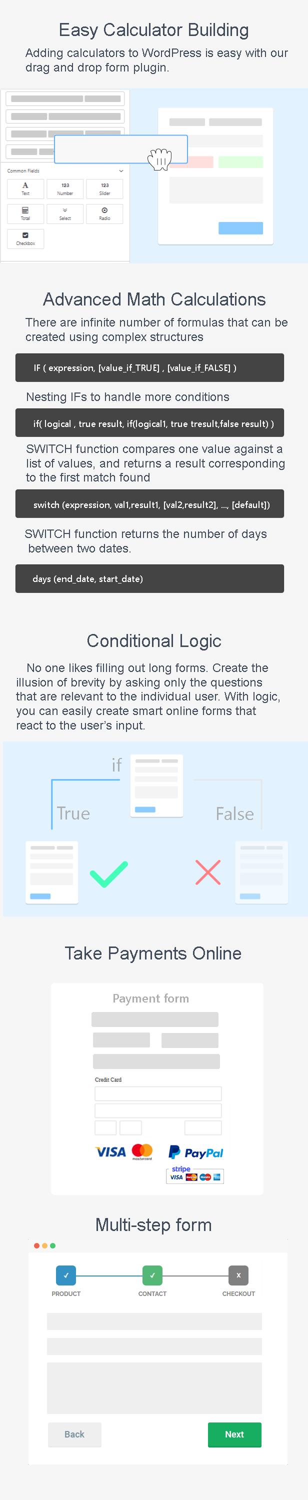 Cost Calculator - Cost Estimation - Payment Forms Builder - code.market