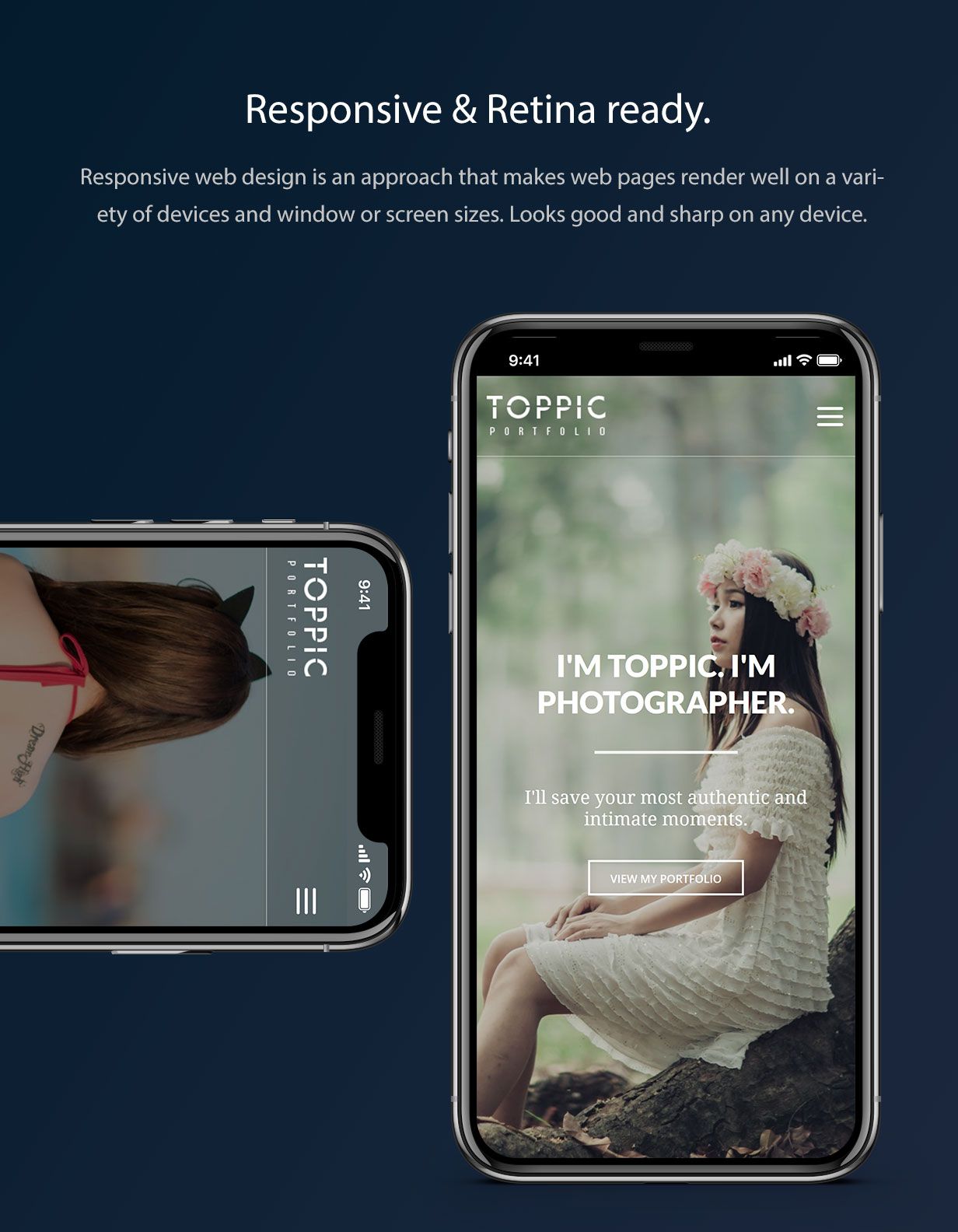 TopPic - Portfolio Photography Theme - code.market