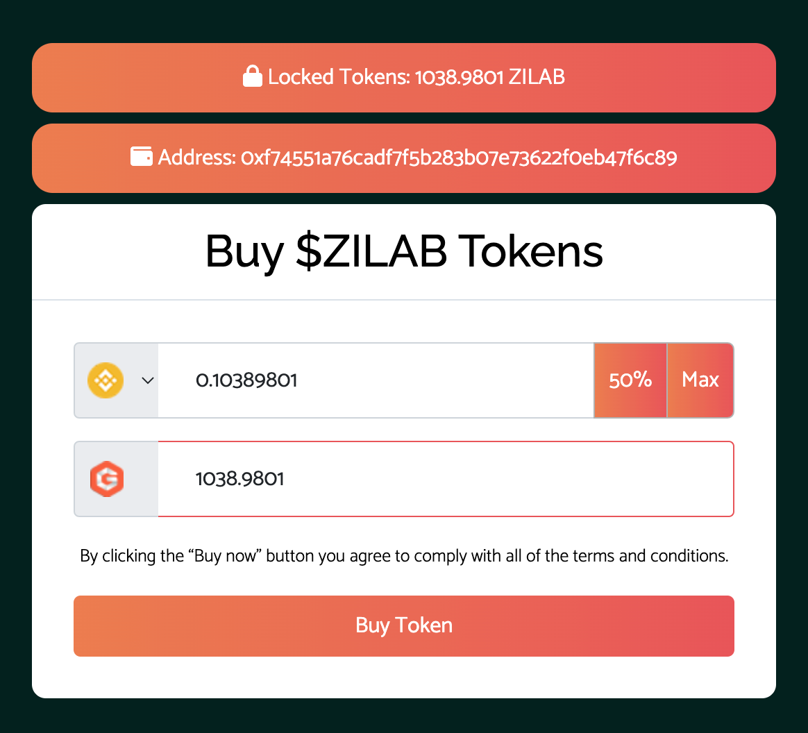 ZiLab | ICO Crypto Token Selling System - code.market