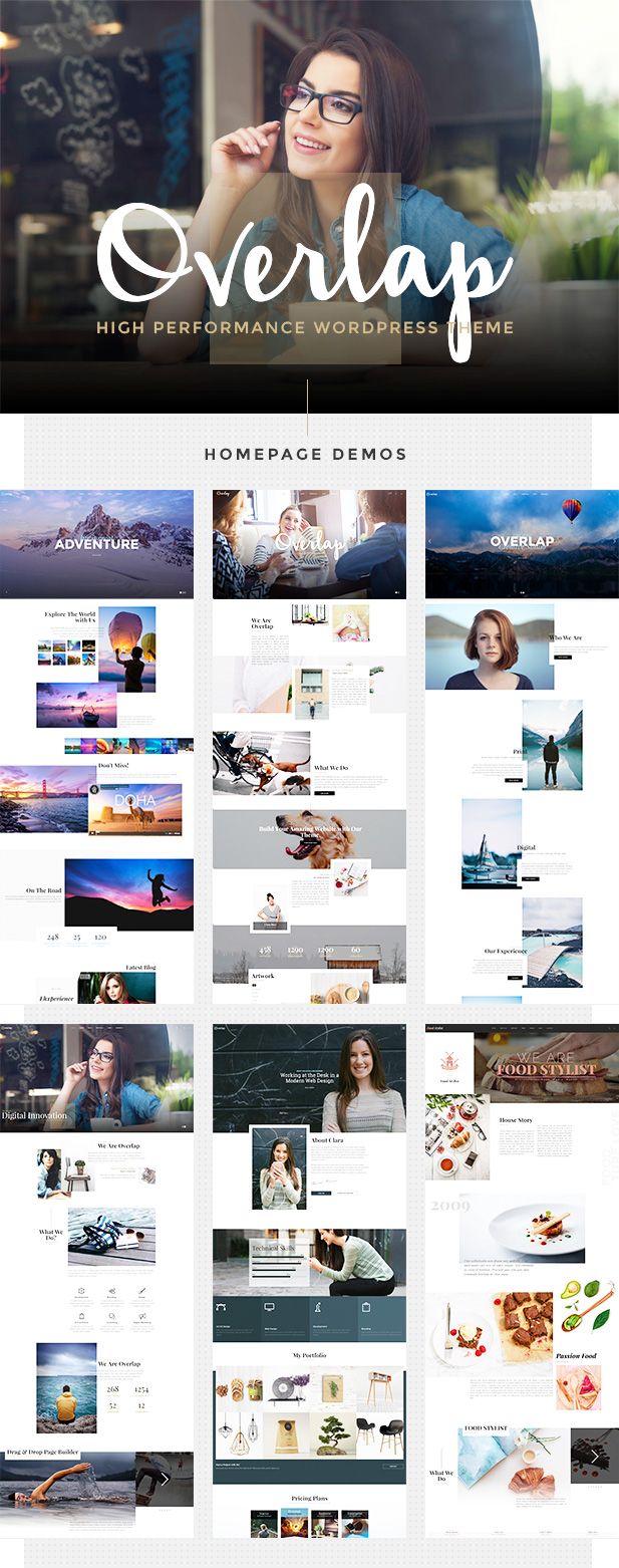 Overlap - High Performance WordPress Theme - code.market