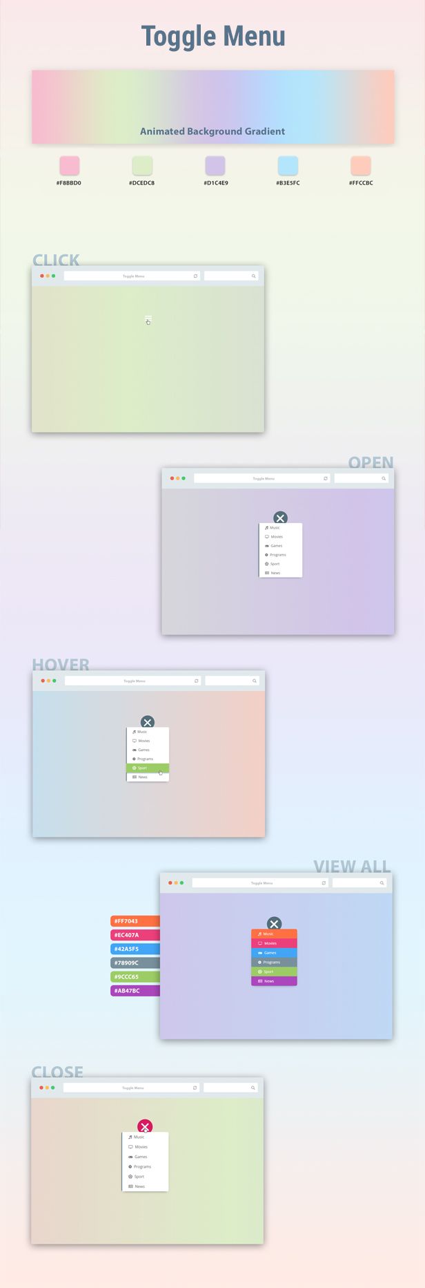 Toggle Menu - code.market