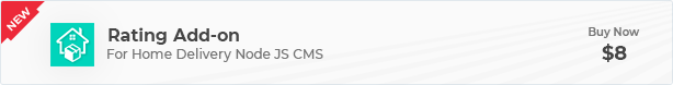 Home Delivery Ecommerce CMS Node JS Script - code.market