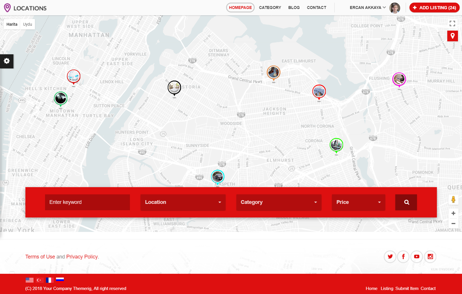 Find A Place Cms Directory Php Script Codemarket 2154