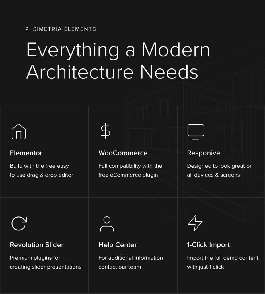 Simetria - Architecture & Interior WordPress Theme - code.market